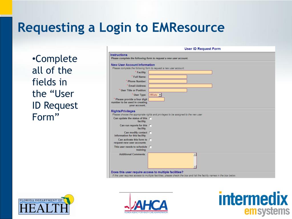 PPT - ESS to EMResource Basic Hospital User Training PowerPoint ...