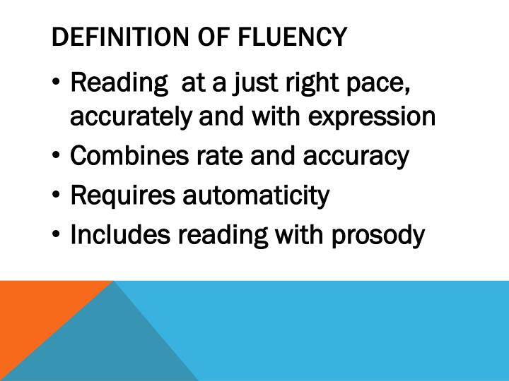 PPT - Fluency Instruction PowerPoint Presentation - ID:2631283