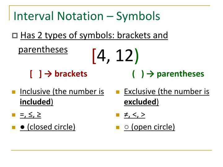 PPT - Domain and Interval Notation PowerPoint Presentation - ID:2632097