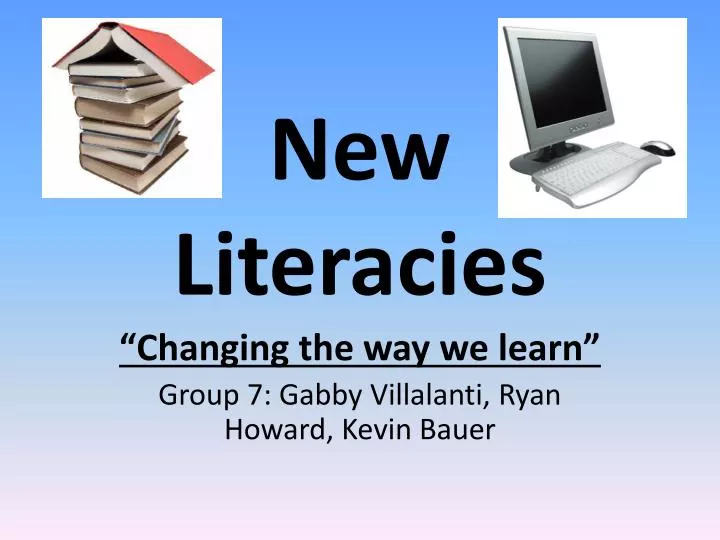 PPT - New Literacies PowerPoint Presentation, free download - ID:2632388
