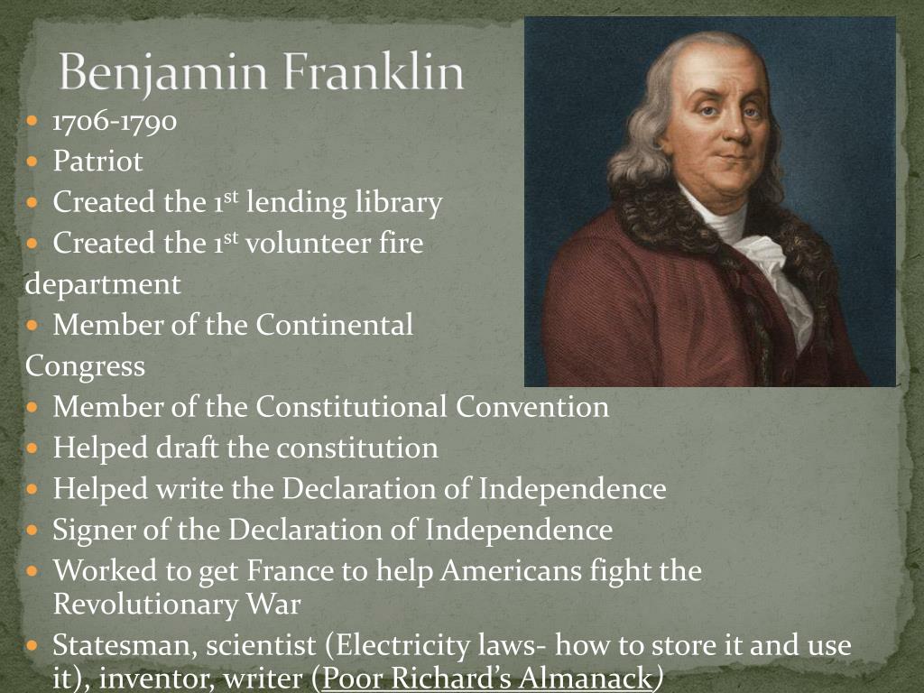 PPT - People of the Revolutionary War PowerPoint Presentation, free ...