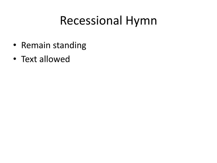 PPT - Introductory Rites PowerPoint Presentation - ID:2634199