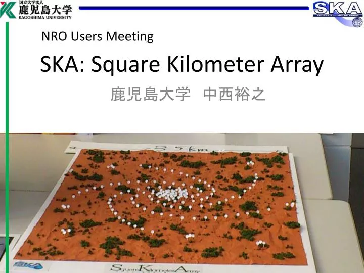 PPT - SKA: Square Kilometer Array PowerPoint Presentation, free ...