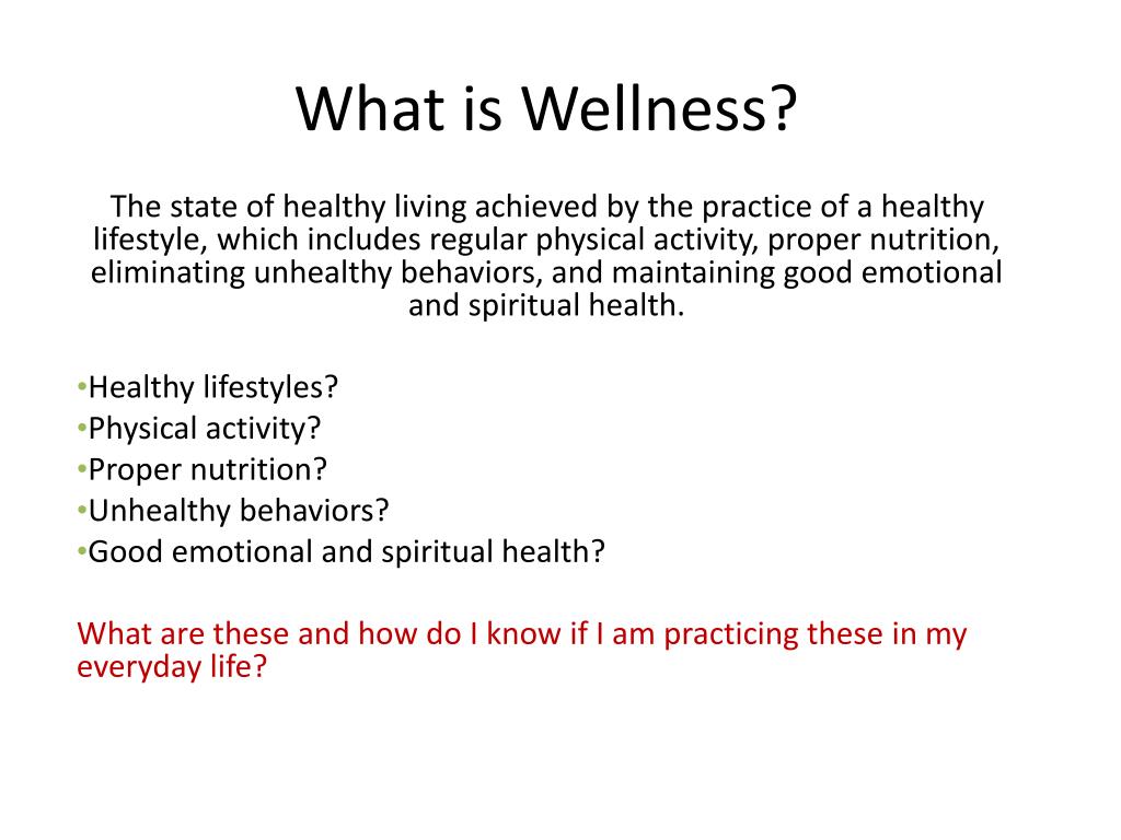 PPT - Chapters 1 Understanding Fitness and Wellness & Chapter 2 Making ...