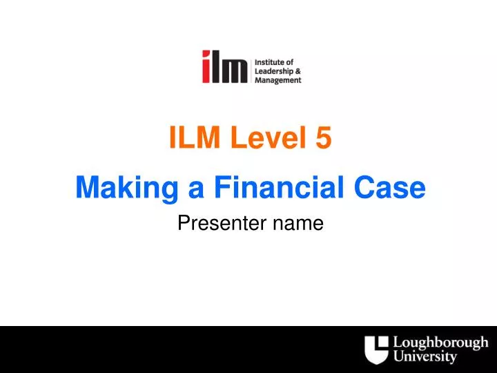 PPT - ILM Level 5 PowerPoint Presentation, free download - ID:2635158