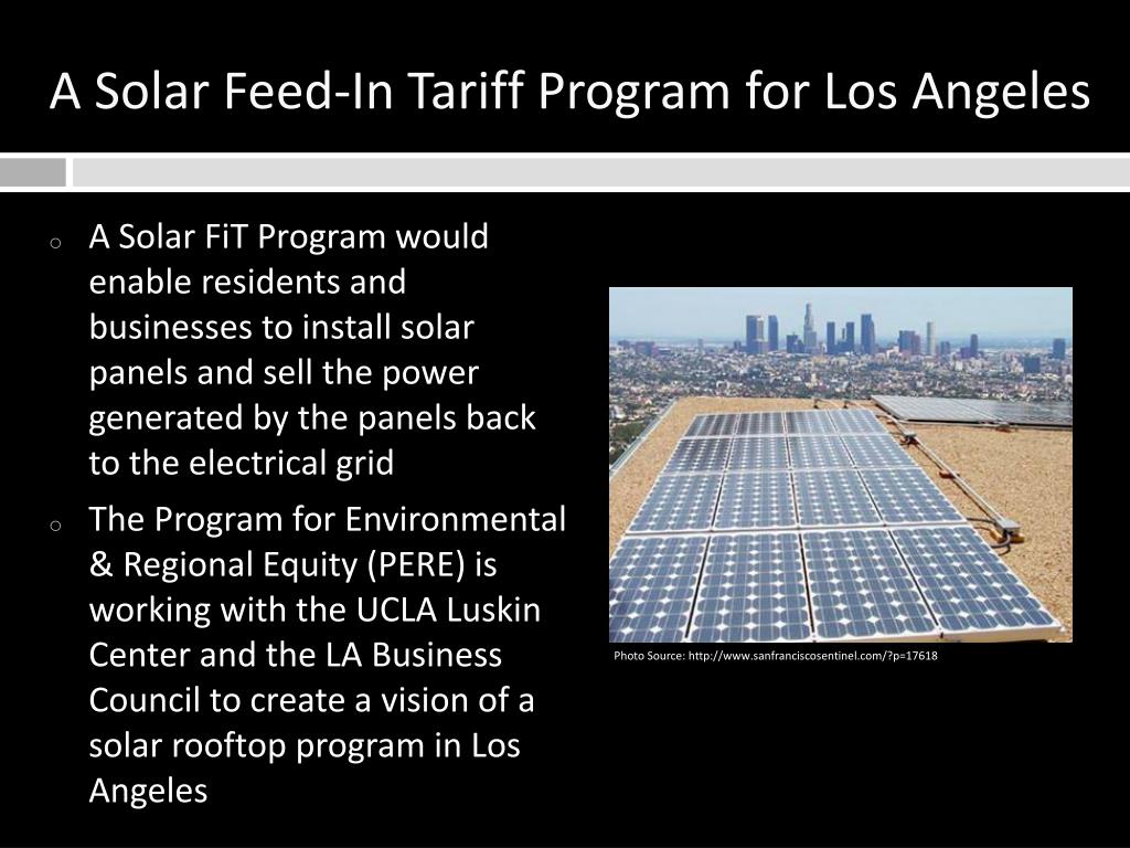 PPT - ROOFTOP SOLAR POTENTIAL & SOCIAL EQUITY IN LOS ANGELES PowerPoint Presentation - ID:2636194