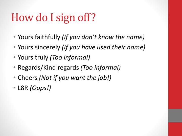 PPT - How to write a successful letter of application PowerPoint ...