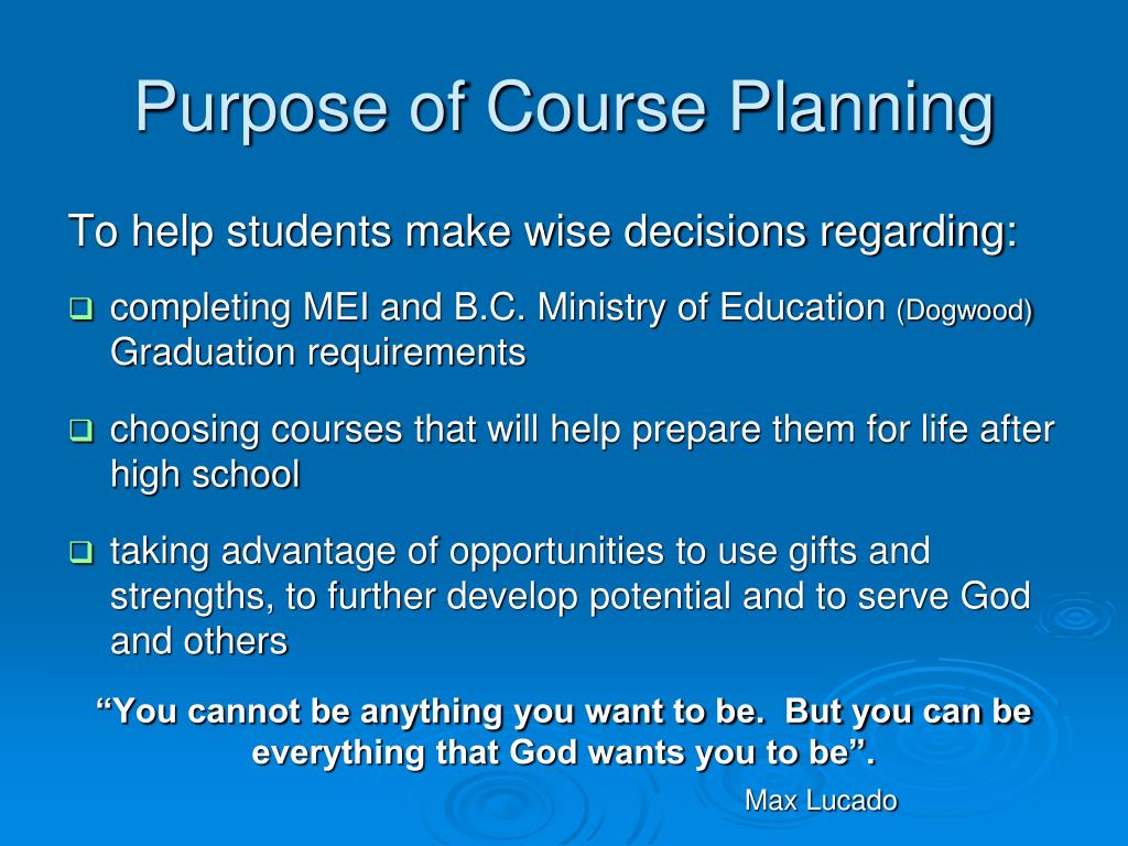 PPT - Mennonite Educational Institute Secondary School Grade 9 Course ...