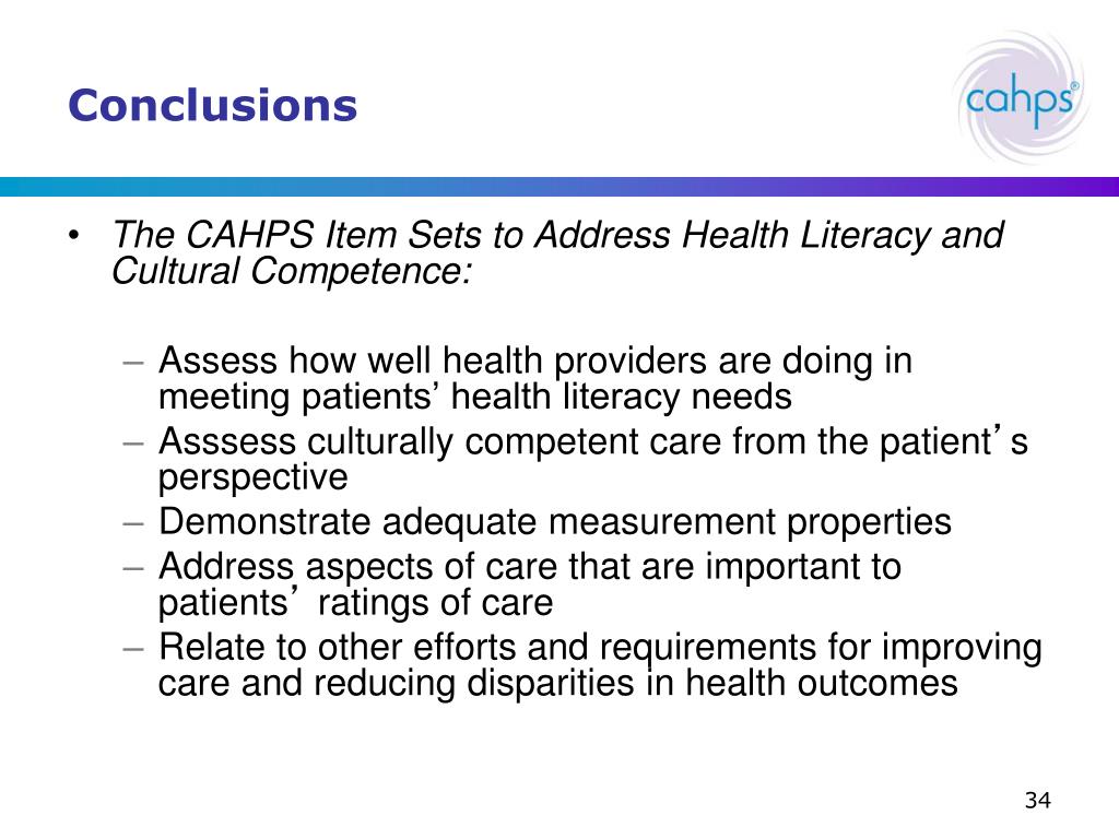 PPT - Assessing Cultural Competence and Health Literacy from the ...