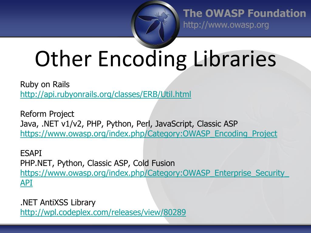 Ppt Cross Site Scripting Javascript Injection Contextual Output Encoding Powerpoint