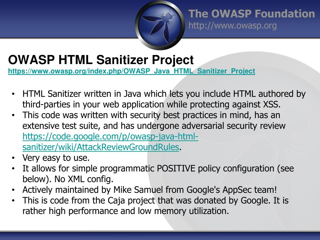 Ppt Cross Site Scripting Javascript Injection Contextual Output Encoding Powerpoint