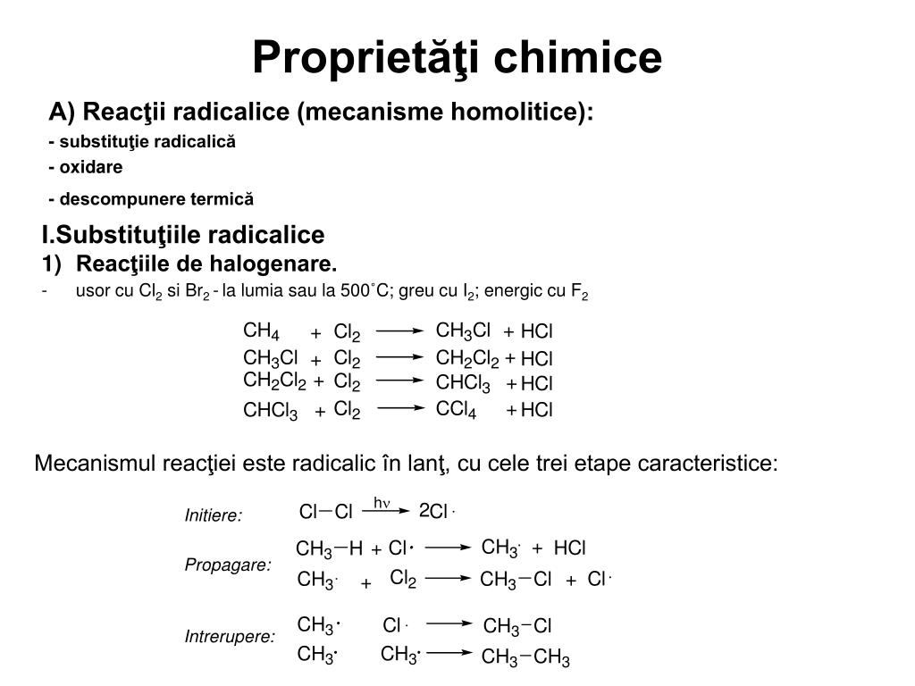 PPT - ALCANI – HIDROCARBURI SATURATE ACICLICE PowerPoint Presentation ...