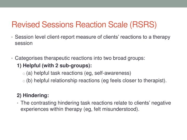 PPT - PCEPS Person Centred and Experiential Psychotherapy Scale ...