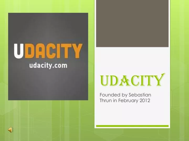 PPT - Udacity PowerPoint Presentation, free download - ID:2638646