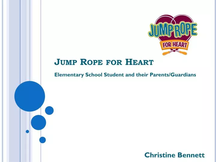PPT - Jump Rope for Heart PowerPoint Presentation, free download - ID ...