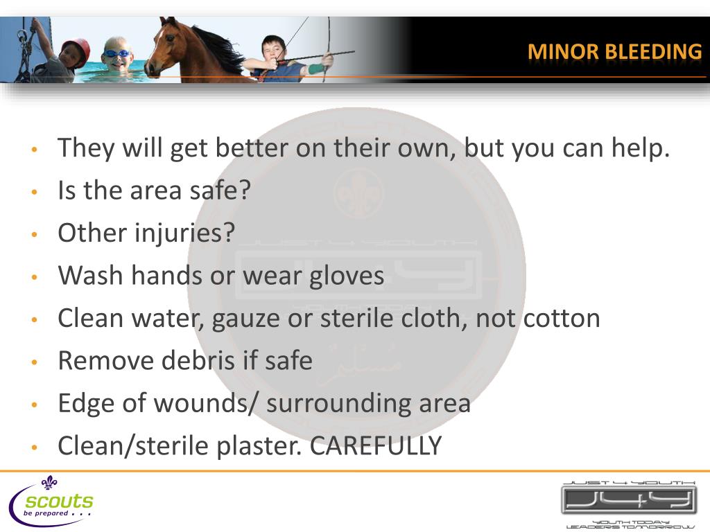 PPT - Emergency Aid Stage 1 9 th Southside j4Y Muslim Scout Group ...