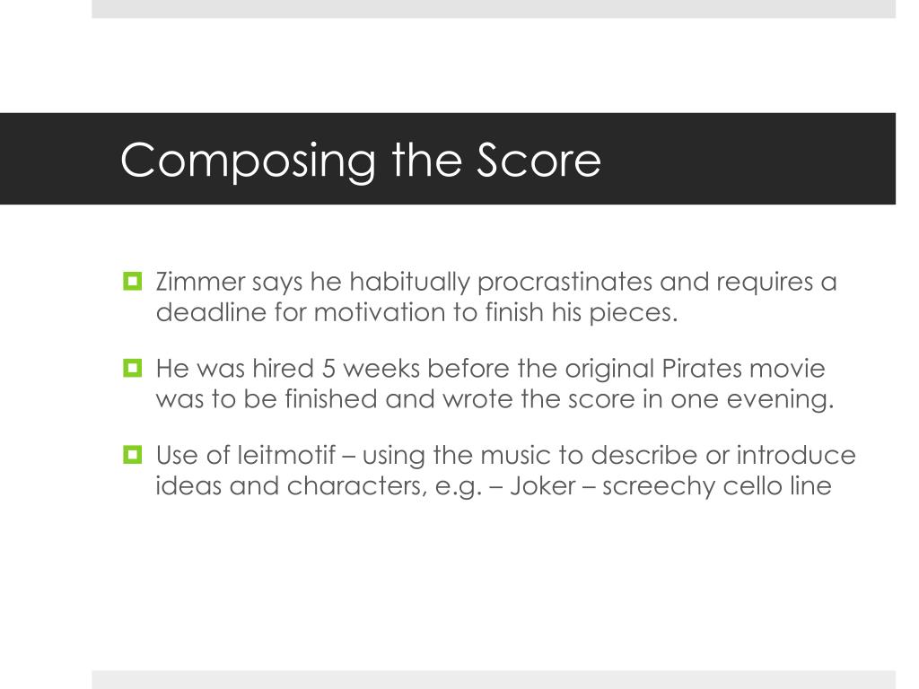 PPT - Hans Zimmer – Film Music PowerPoint Presentation, free download ...