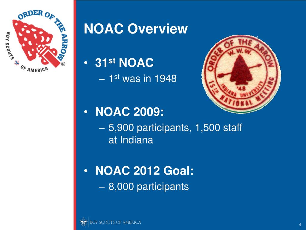 PPT - 2012 National Order of the Arrow Conference Western Region ...