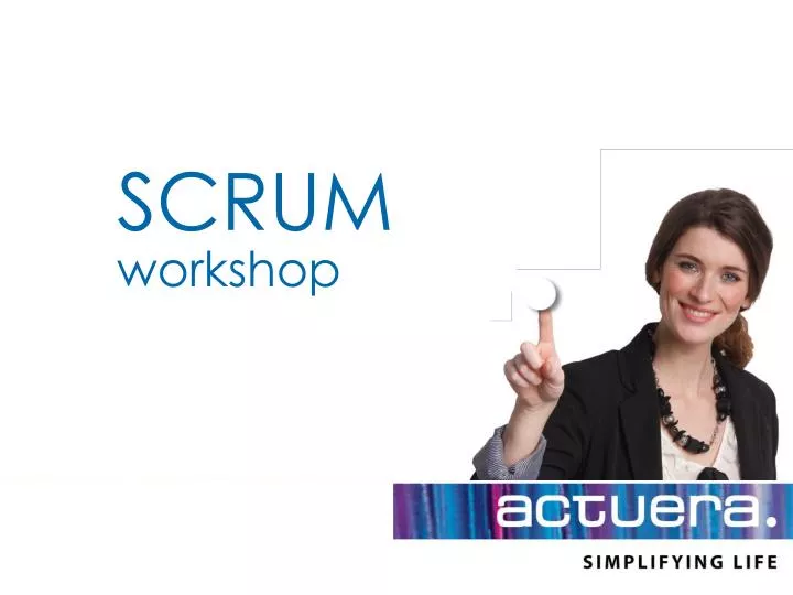 PPT - SCRUM workshop PowerPoint Presentation, free download - ID:2639690