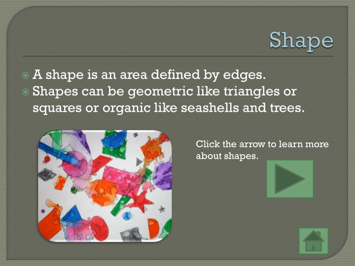 PPT - The Elements of Art Line.Shape.Form.Space.Value.Color.Texture ...