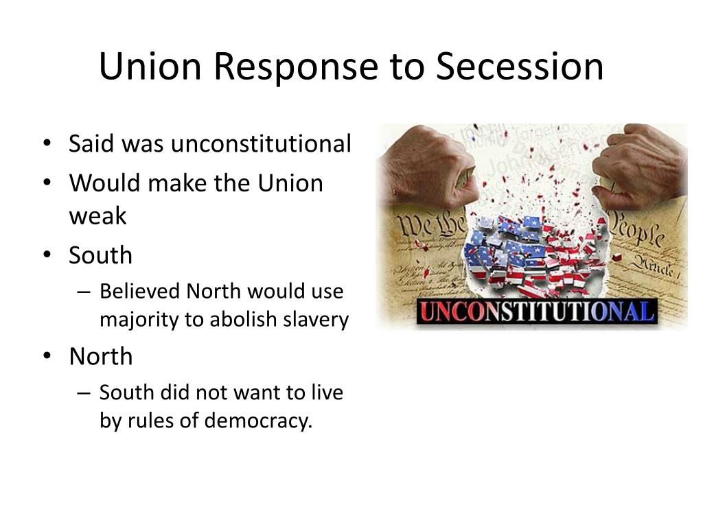 PPT - Lincoln’s Election and Southern Secession PowerPoint Presentation ...