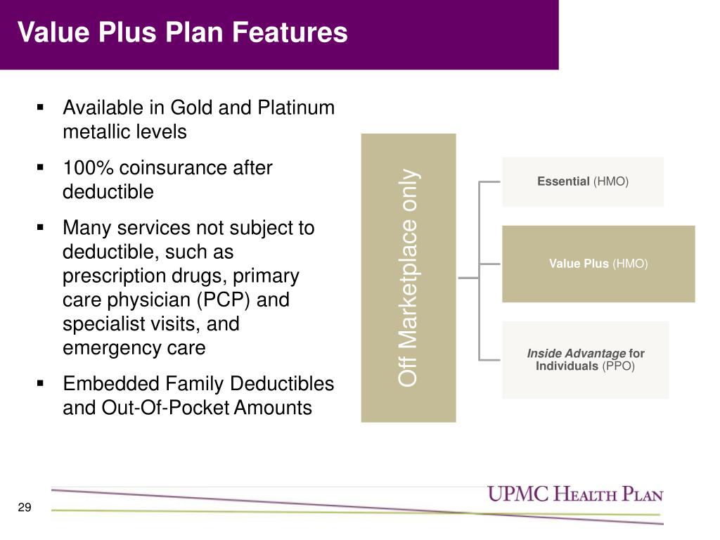 PPT - UPMC Advantage 2014 Individual & Family Plans Producer Training ...