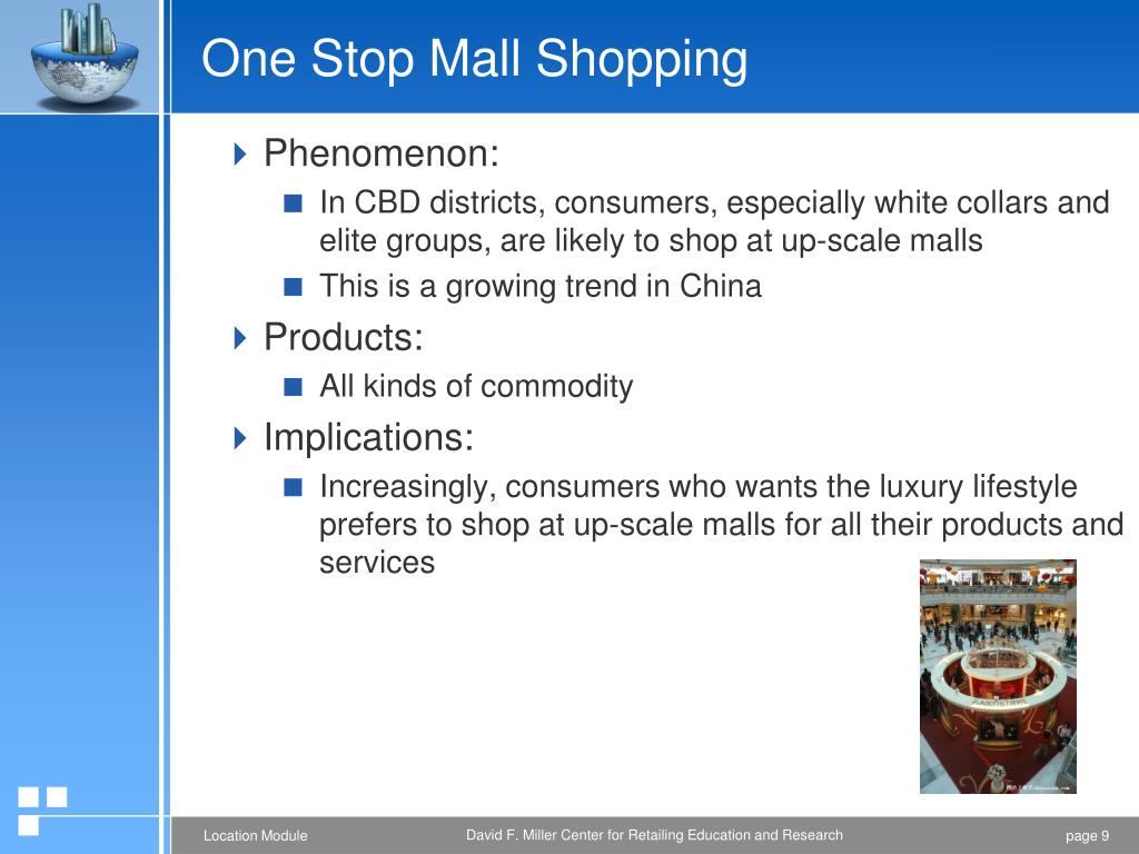 PPT - Locations in Chinese Retail Industry PowerPoint Presentation ...