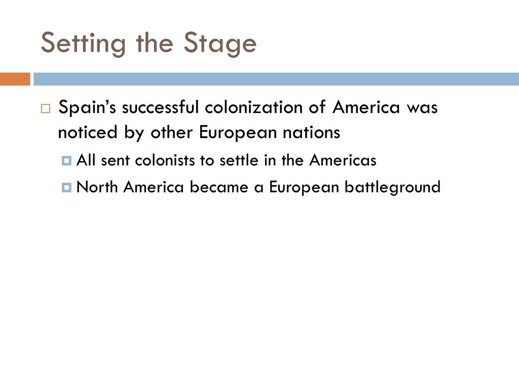 PPT - European Nations Settle North America PowerPoint Presentation ...