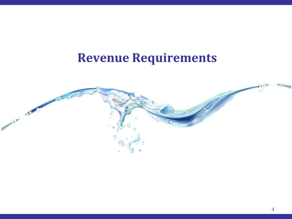 PPT - Water and Sewer Rate Study Revenue Requirements and Rates ...