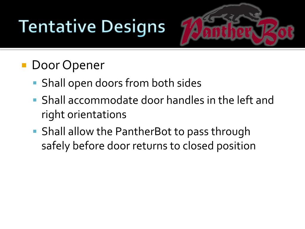 PPT - Panther B ot T ool C hanger PowerPoint Presentation, free ...