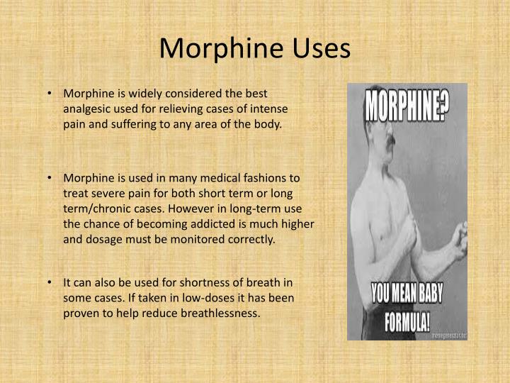 PPT - Morphine PowerPoint Presentation - ID:2643414