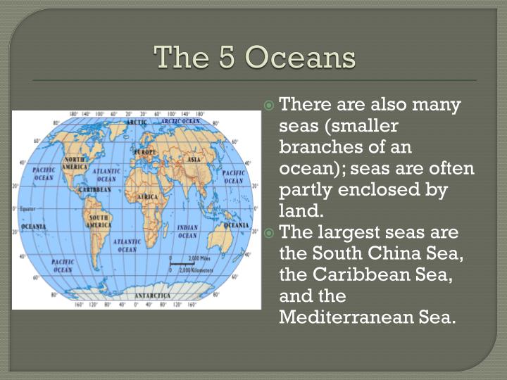 PPT - The 5 Oceans PowerPoint Presentation - ID:2643708