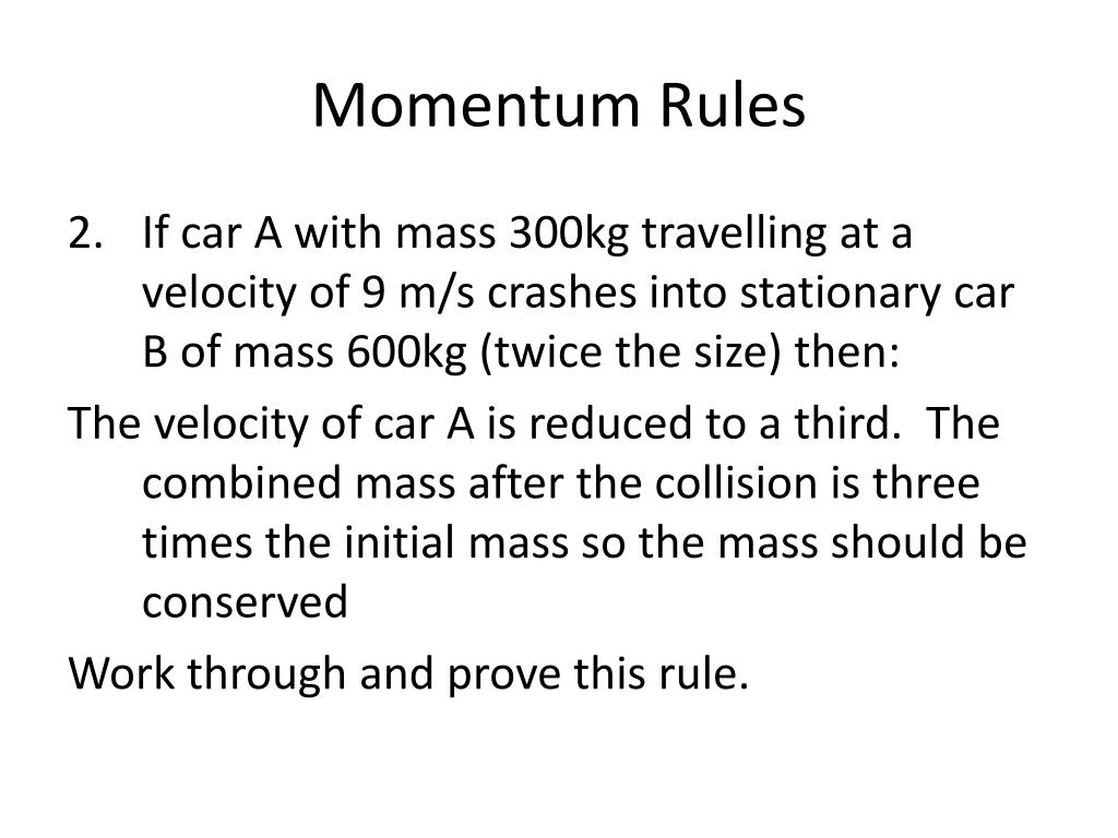PPT - Momentum PowerPoint Presentation, free download - ID:2644525