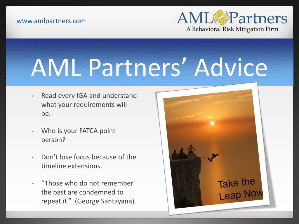 PPT - FATCA Compliance: The New USA PATRIOT Act? PowerPoint ...