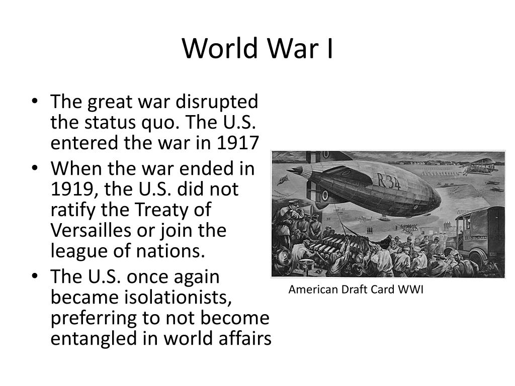 PPT - U.S. Foreign Policy 1899-1941 and World War II Starts in Europe ...