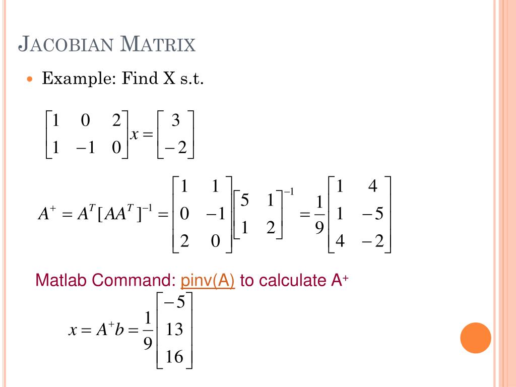 PPT Velocity Analysis Jacobian PowerPoint Presentation Free Download
