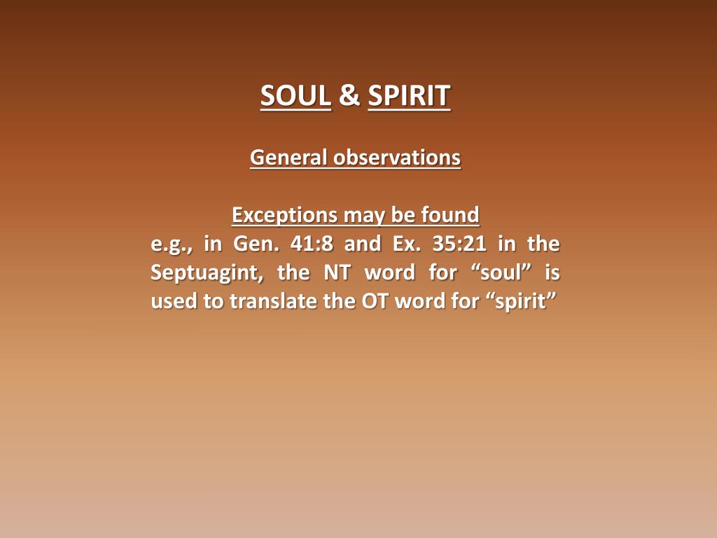 PPT - SOUL & SPIRIT Jeff Smelser PowerPoint Presentation, free download ...