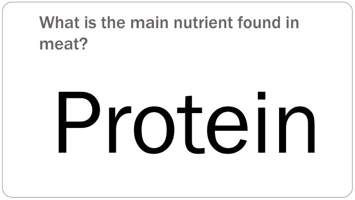 PPT - Meat and Poultry PowerPoint Presentation - ID:2646042