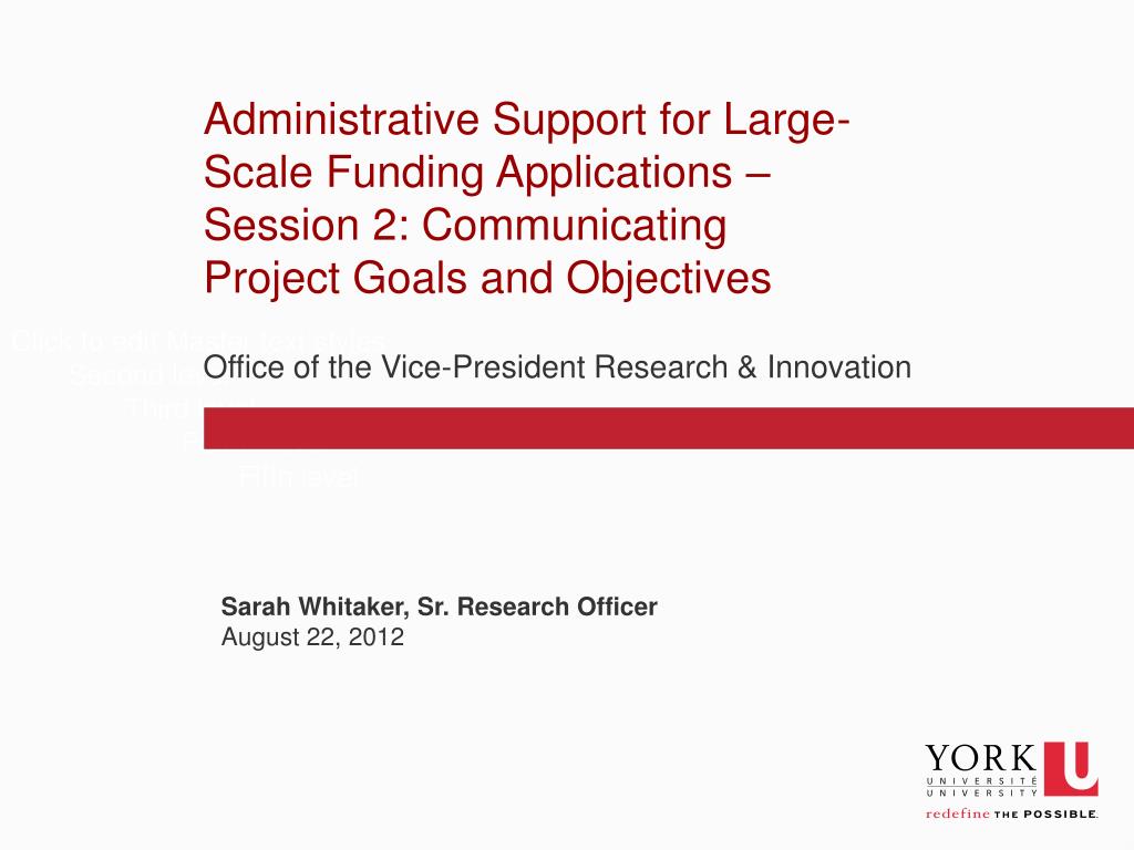PPT - Office of the Vice-President Research & Innovation PowerPoint ...