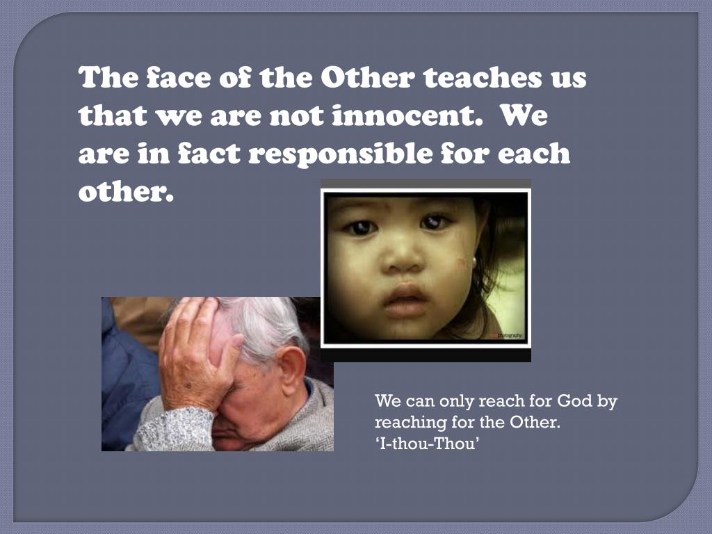 PPT - Emmanuel Levinas : An Ethics of the Face PowerPoint Presentation ...