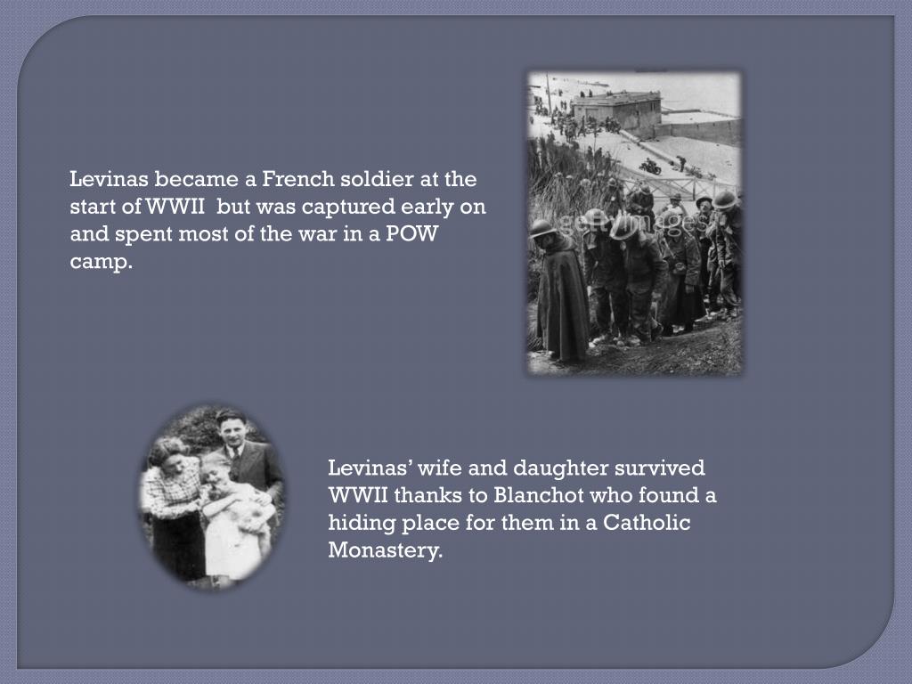 PPT - Emmanuel Levinas : An Ethics of the Face PowerPoint Presentation ...