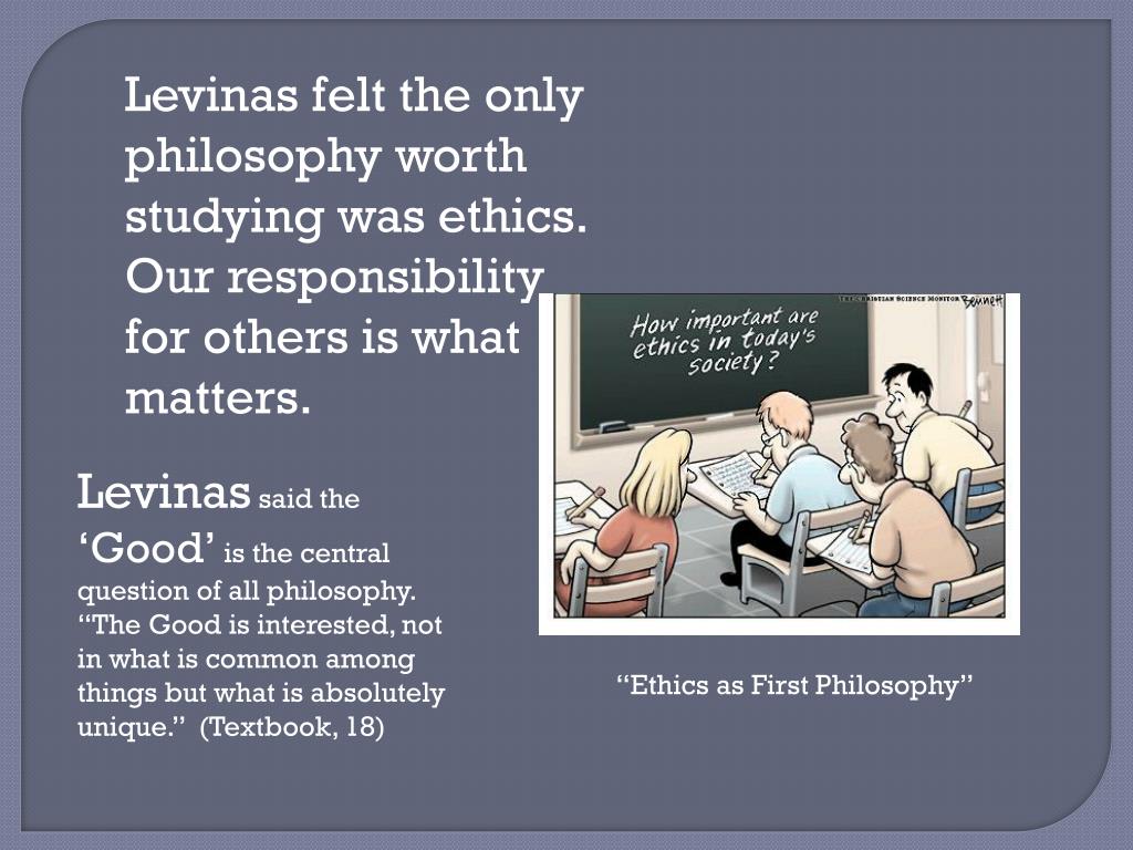 PPT - Emmanuel Levinas : An Ethics of the Face PowerPoint Presentation ...
