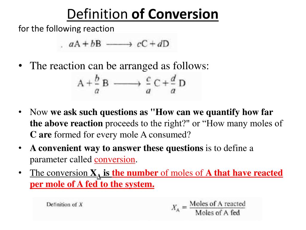 PPT - Conversion and Reactor Sizing PowerPoint Presentation, free ... PPT - Conversion and Reactor Sizing PowerPoint Presentation, free ...