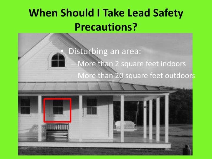PPT - Lead Safety PowerPoint Presentation - ID:2647428