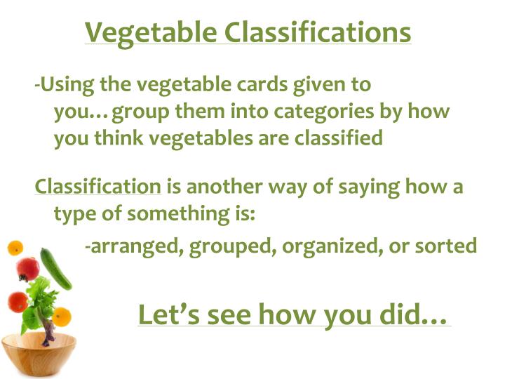 PPT - Vegetables PowerPoint Presentation - ID:2647464