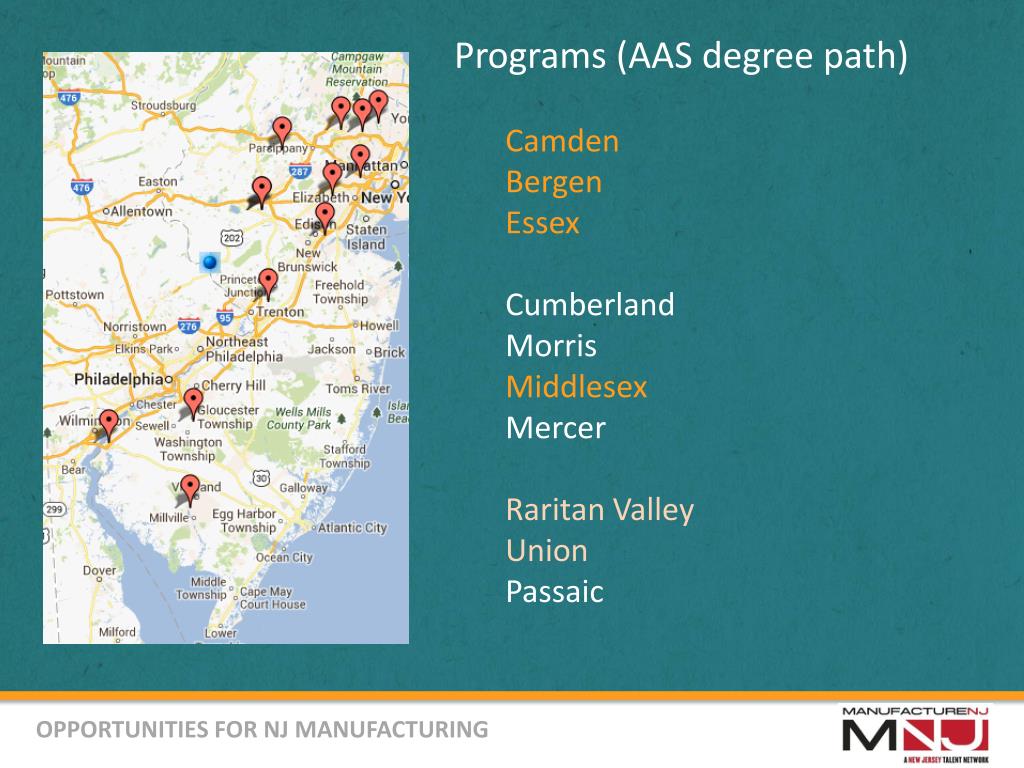PPT - Meredith Aronson, PhD Director, ManufactureNJ Advanced ...