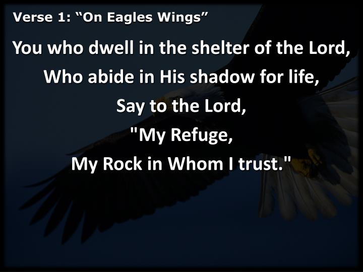 PPT - “On Eagles Wings” PowerPoint Presentation - ID:2647954