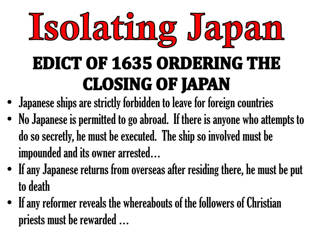 PPT - THE RISE OF JAPAN MEIJI RESTORATION OF 1868 PowerPoint ...