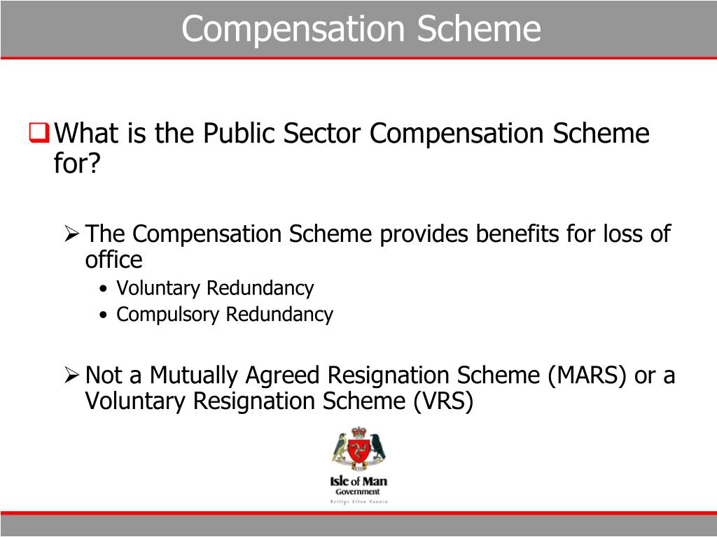 PPT - Public Sector Compensation Scheme 2013 Public Sector Pensions ...
