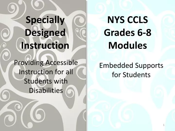 PPT - Specially Designed Instruction PowerPoint Presentation, free ...